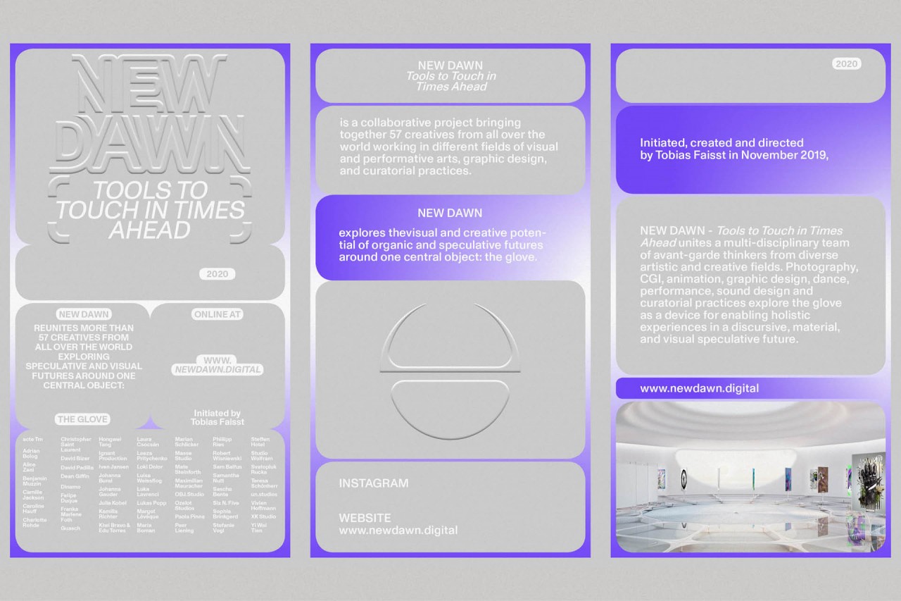 TOBIAS FAISST — New Dawn – Tools to Touch in Times Ahead